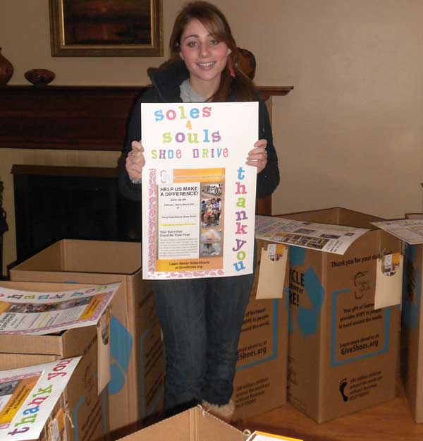 Teen patient takes Soles 4 Souls shoe drive to hometown. | Bloomfield ...